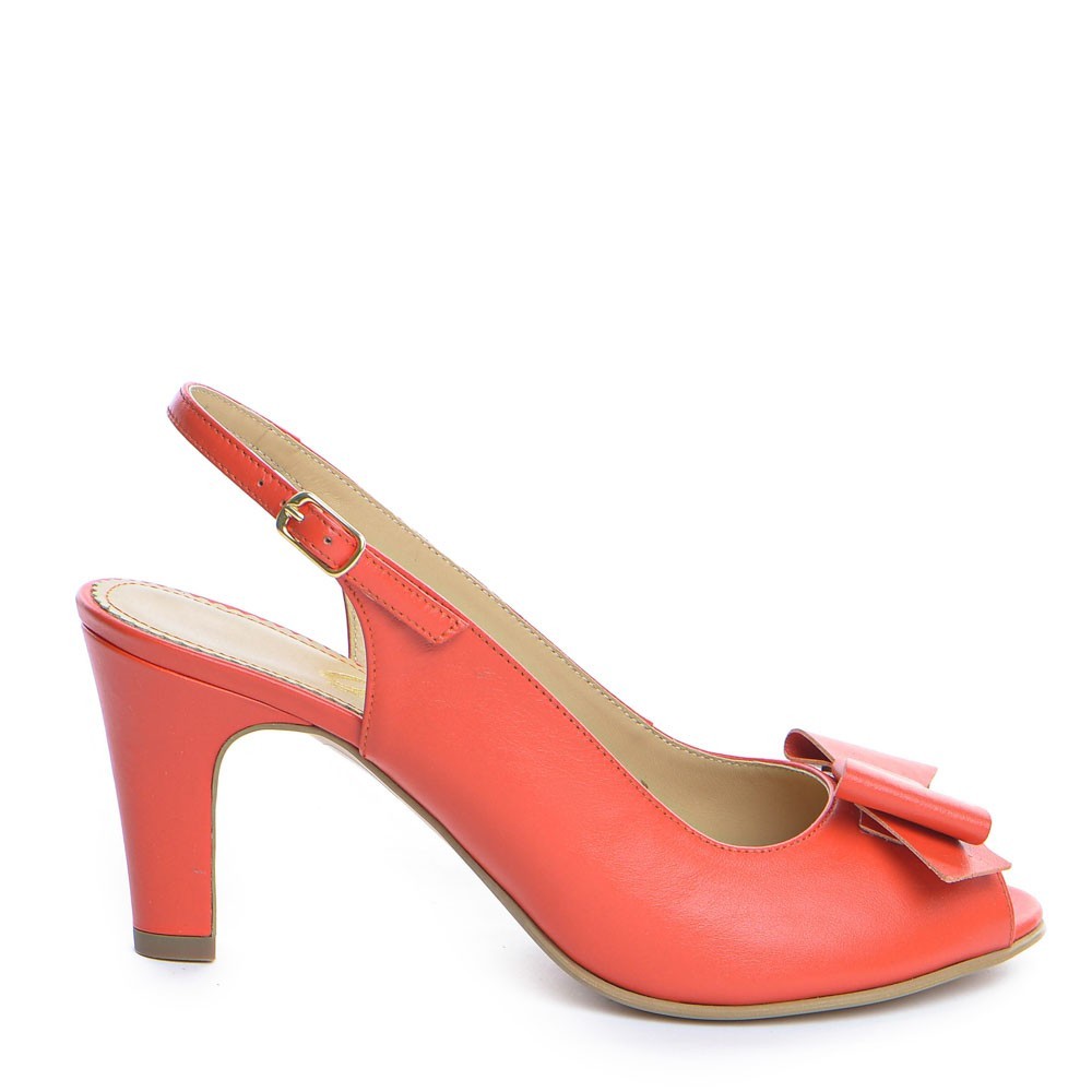 Sandale dama Guban model 3585 nappa corai