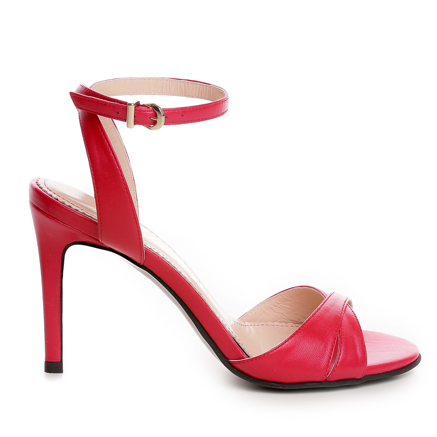 Sandale dama Guban model 1389 nappa rosu